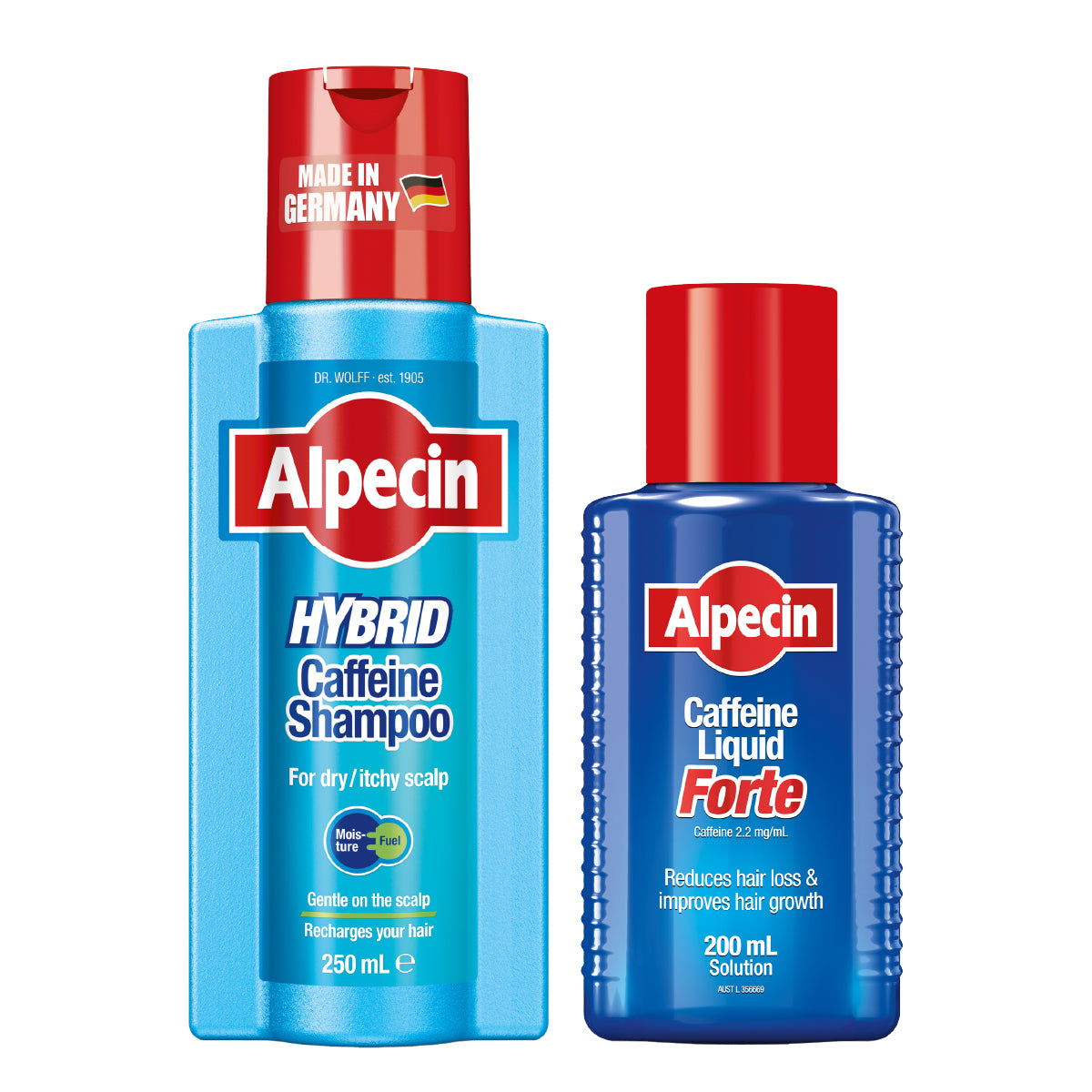 Buy Alpecin Hair Loss Set – Alpecin Hybrid Caffeine Shampoo + Caffeine ...